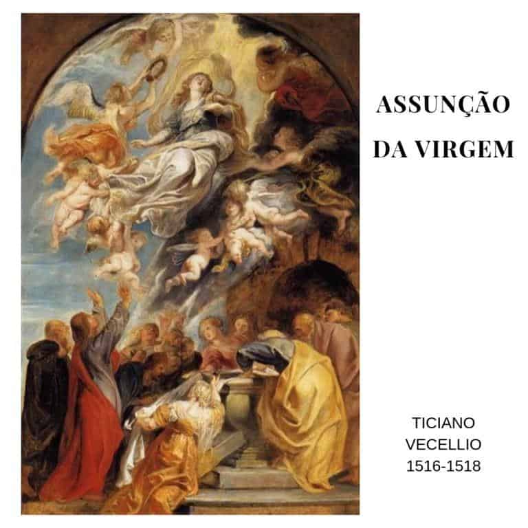 assunção de Maria | como é representada na arte?