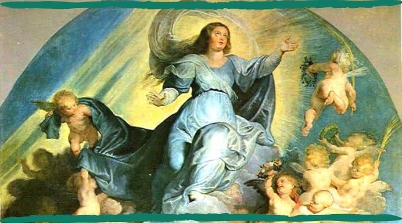 assunção de Maria | como é representada na arte?