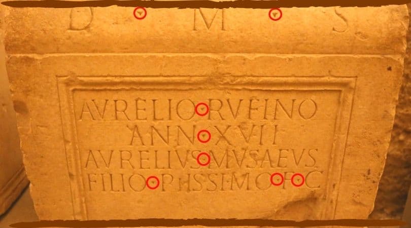 epigrafia romana | 5 etapas na análise de uma inscrição