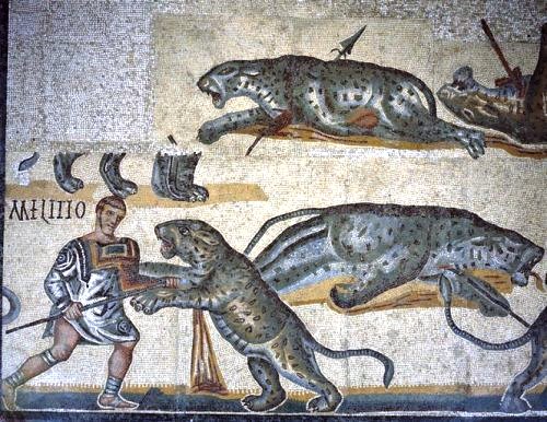 Venationes - milhares de animais selvagens perderam a vida no Coliseu ...